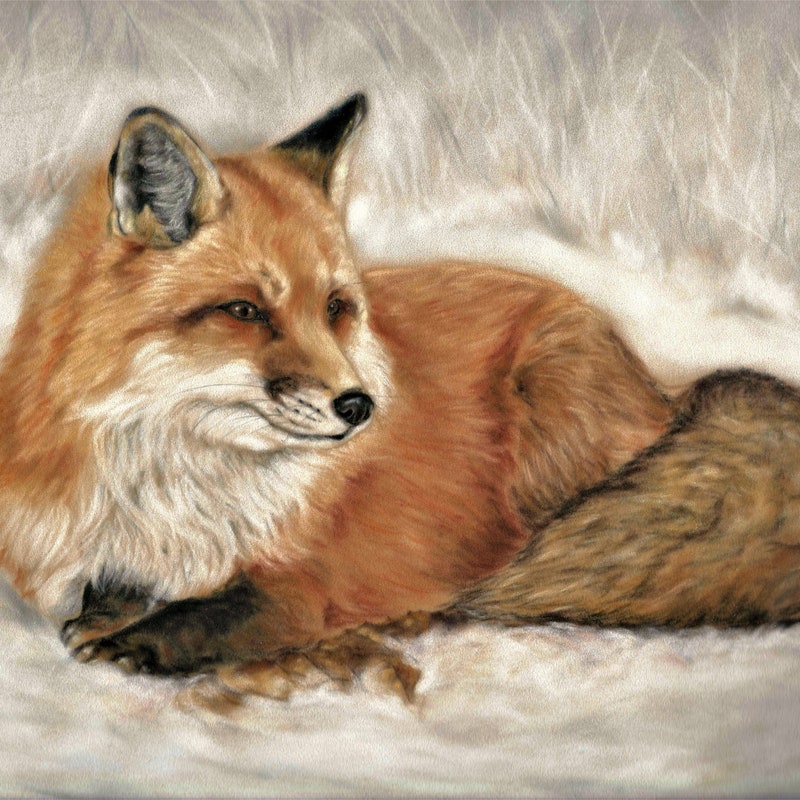 Fox Art - Etsy