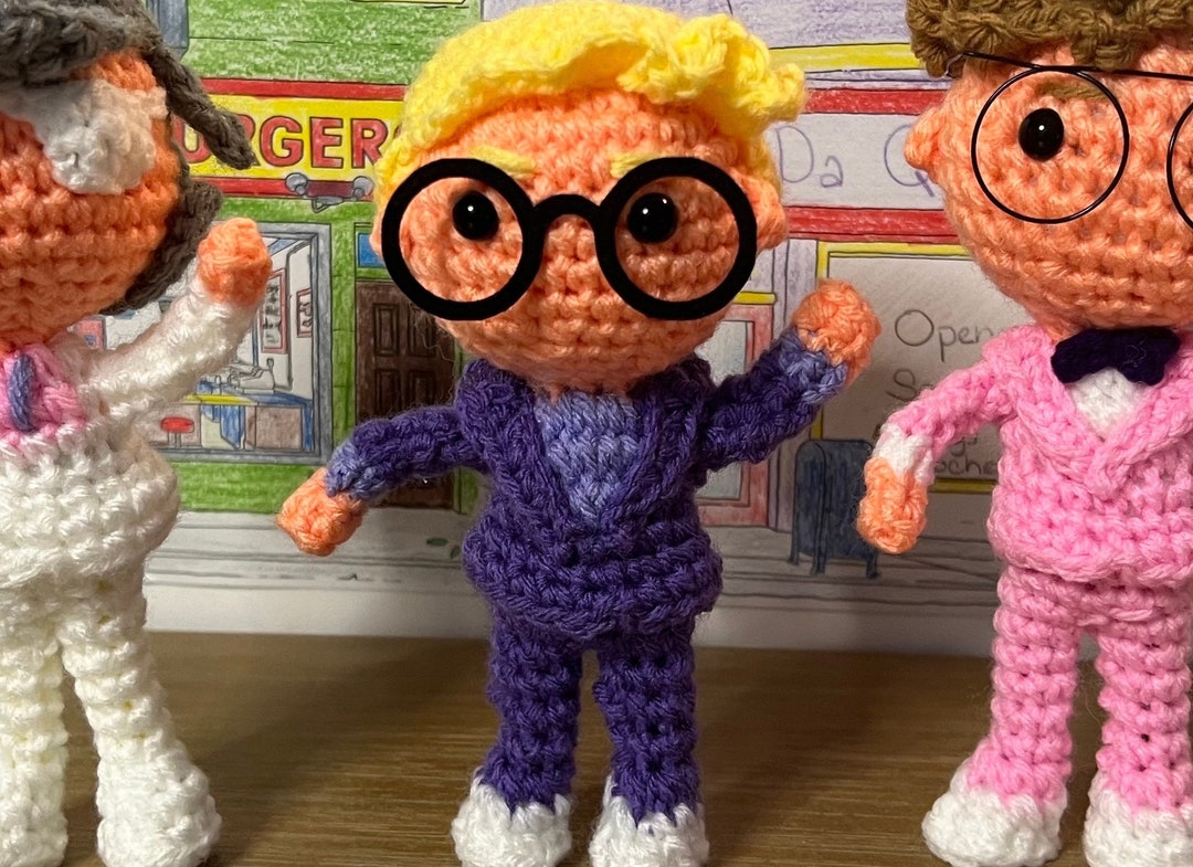 Felix, Grover,dr. Yap, Mort the Mortician, Linda Burger, Millie ...