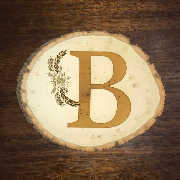 Monogram Plaque - Etsy