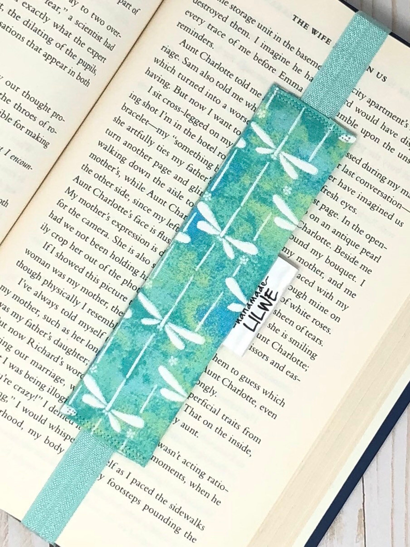Dragonfly Elastic Bookmark Bookish Gift Unique Bookmarks - Etsy