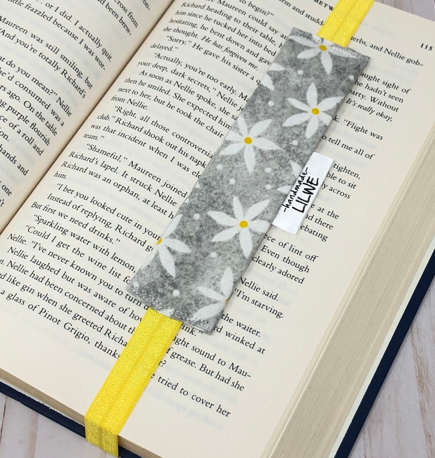 Flower Elastic Bookmark Bookish Gift Unique Bookmarks Bible | Etsy