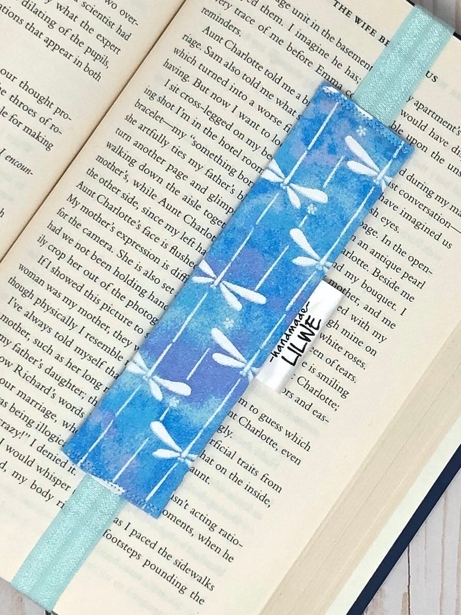 Dragonfly Elastic Bookmark Bookish Gift Unique Bookmarks - Etsy