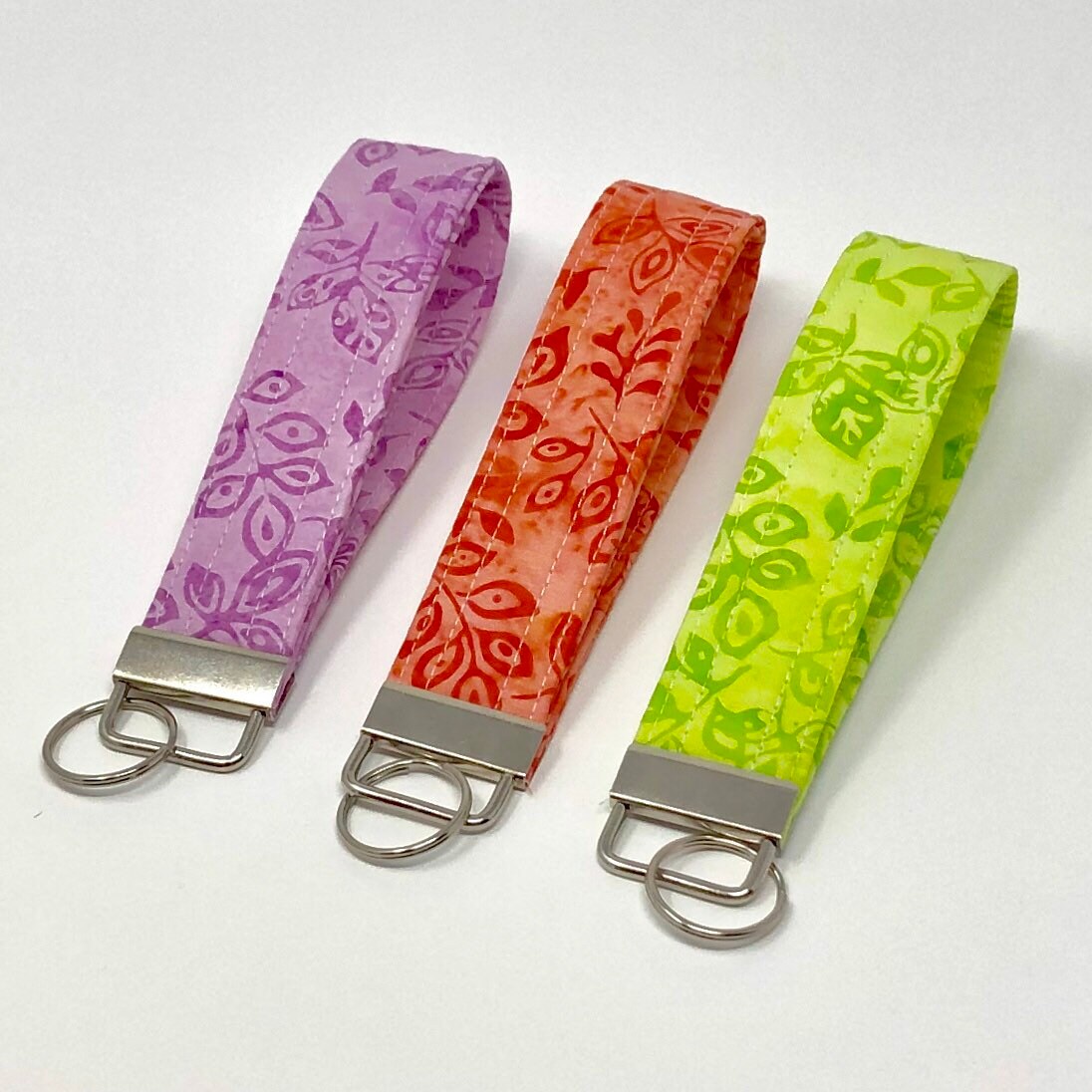 Keychain Wristlet Batik Key Fob Wristlet Keychain Key Fob - Etsy.de