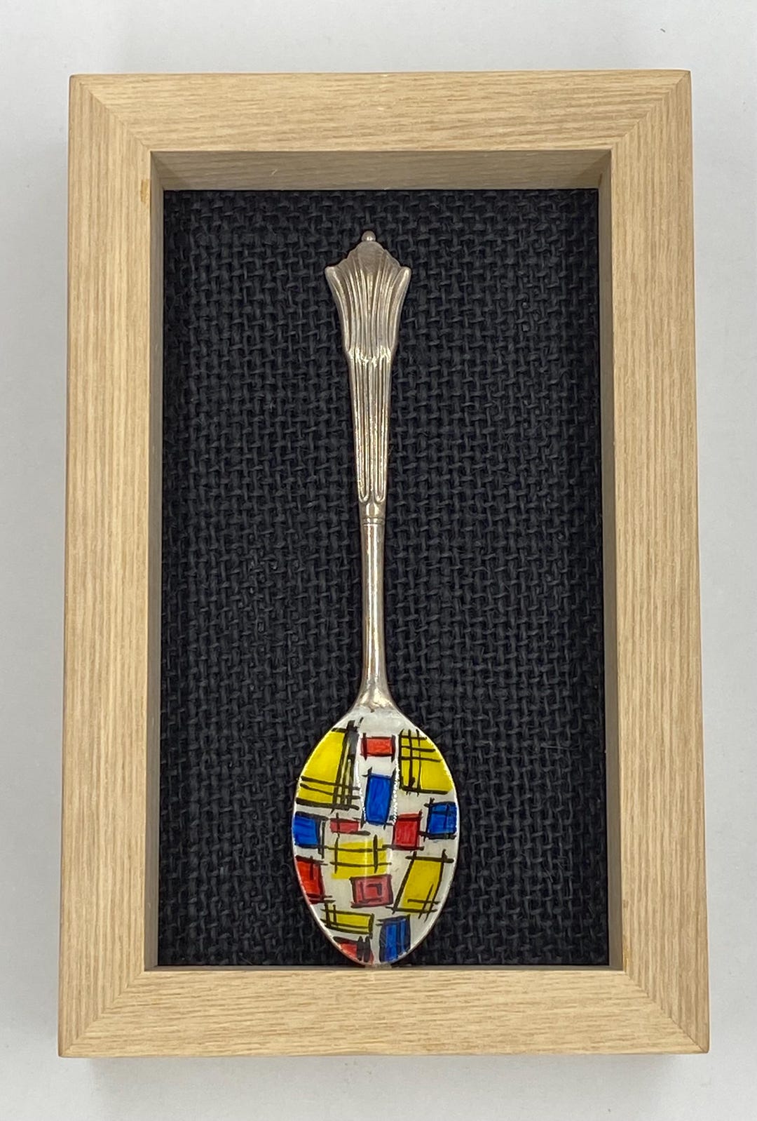 Hand Painted Silver Spoon Art: Upcycled Home Decor - Etsy