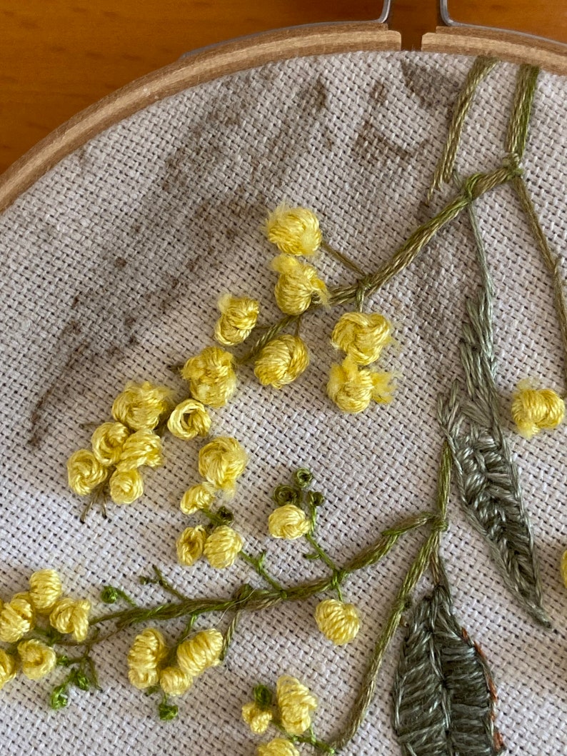 Ecoprint Embroidery Australian Native Plants - Etsy