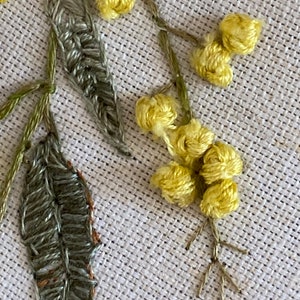 Ecoprint Embroidery Australian Native Plants - Etsy