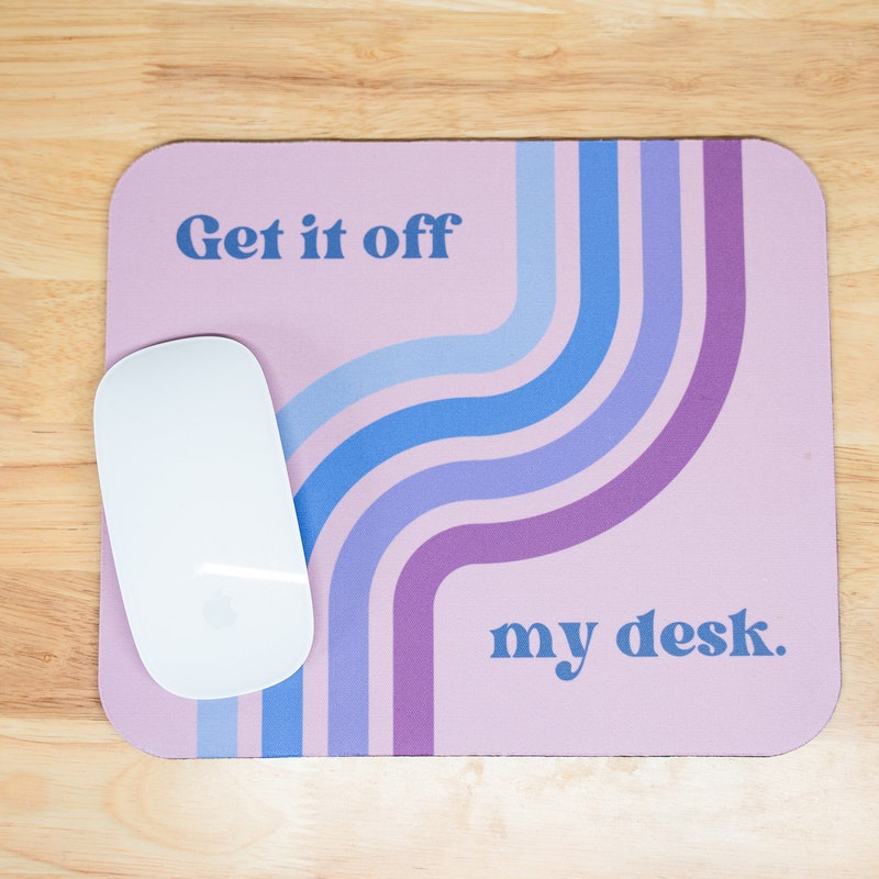Purple Mouse Pad - Etsy
