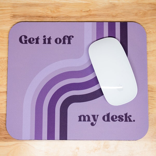 Purple Mouse Pad - Etsy