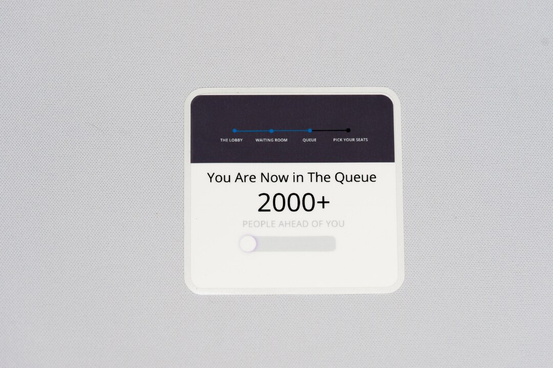 Sticker Now in the Queue - Etsy