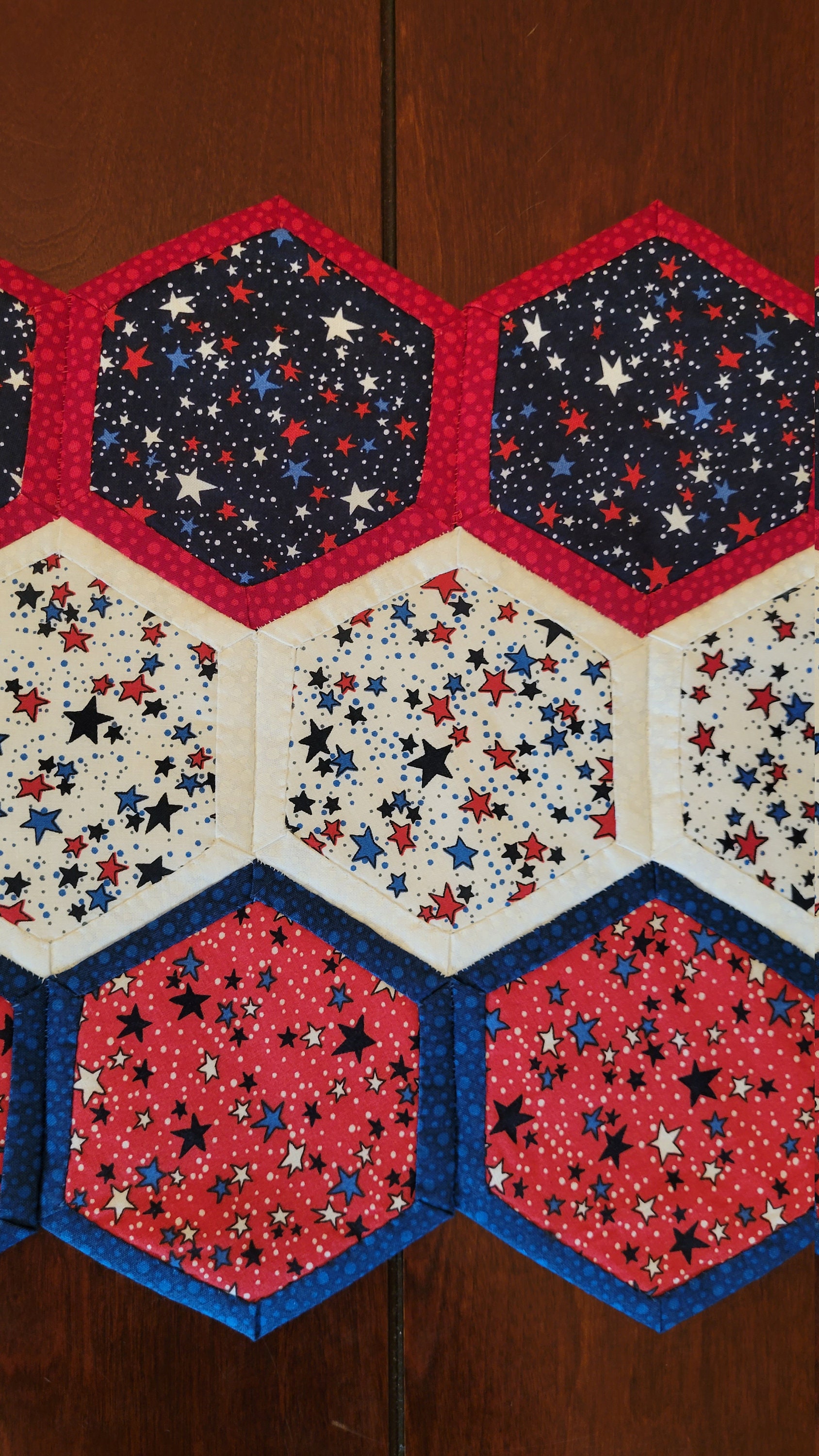 American Liberty Hand Sewn Table Runner-one ONLY! - Etsy