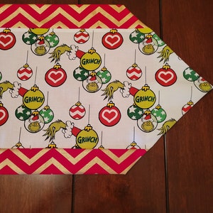 Grinch Inspired Decorating for Christmas Table Runner - Etsy