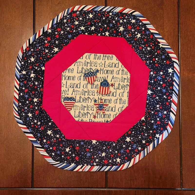 Patriotic Table Mat - Etsy