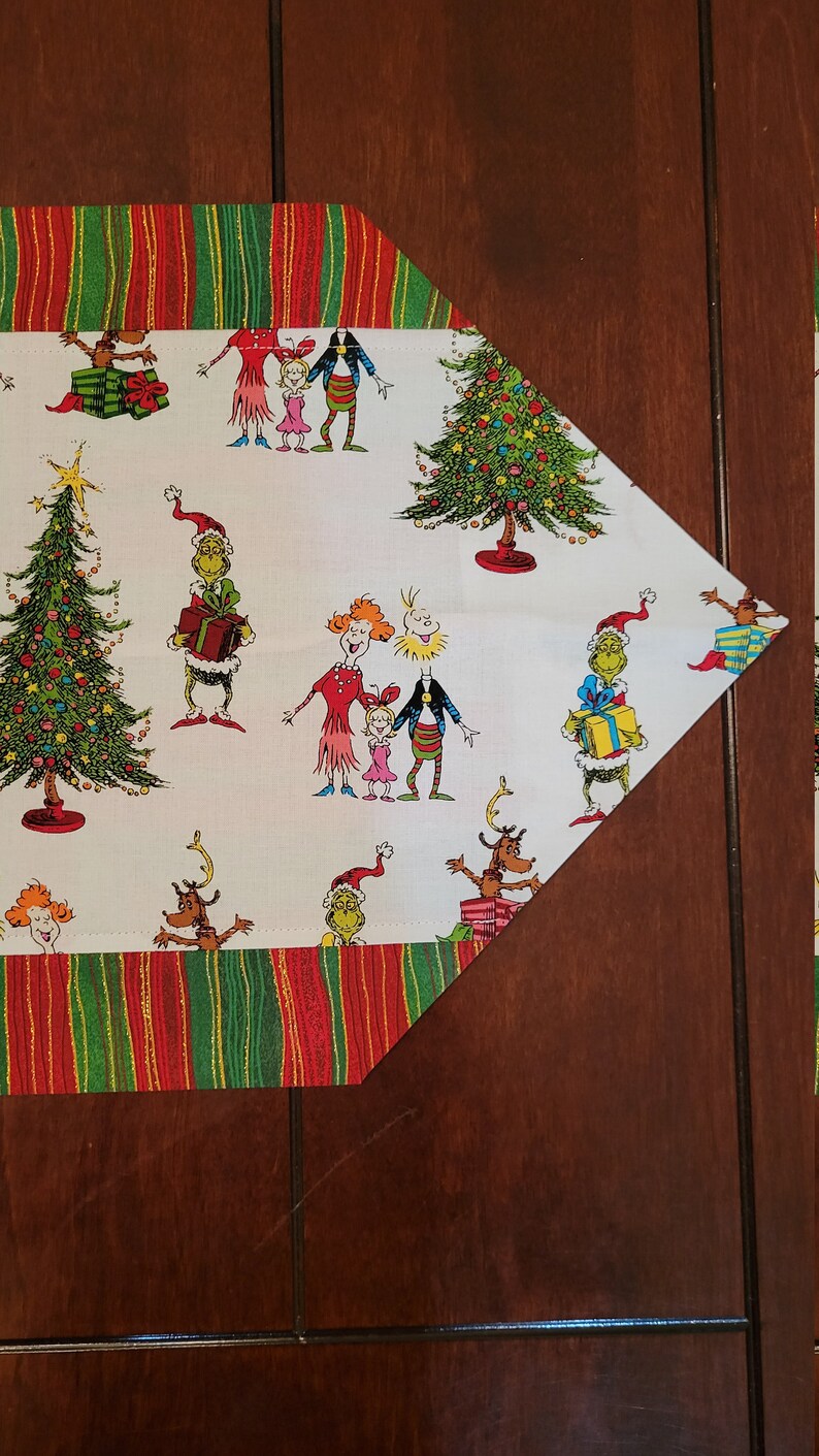 Grinch's New Attitude Table Runner-last TWO - Etsy