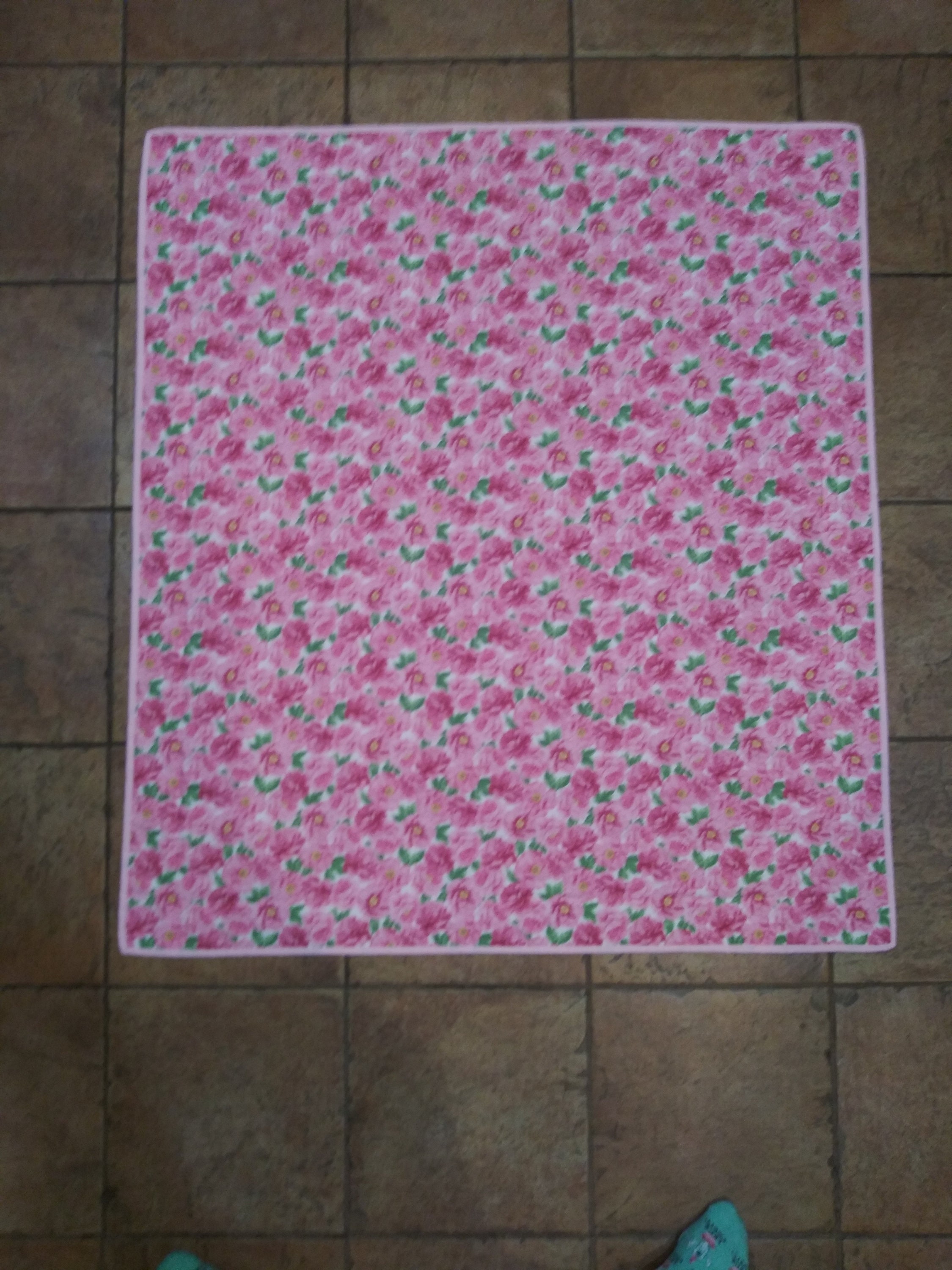 Rose Garden quilt | Etsy