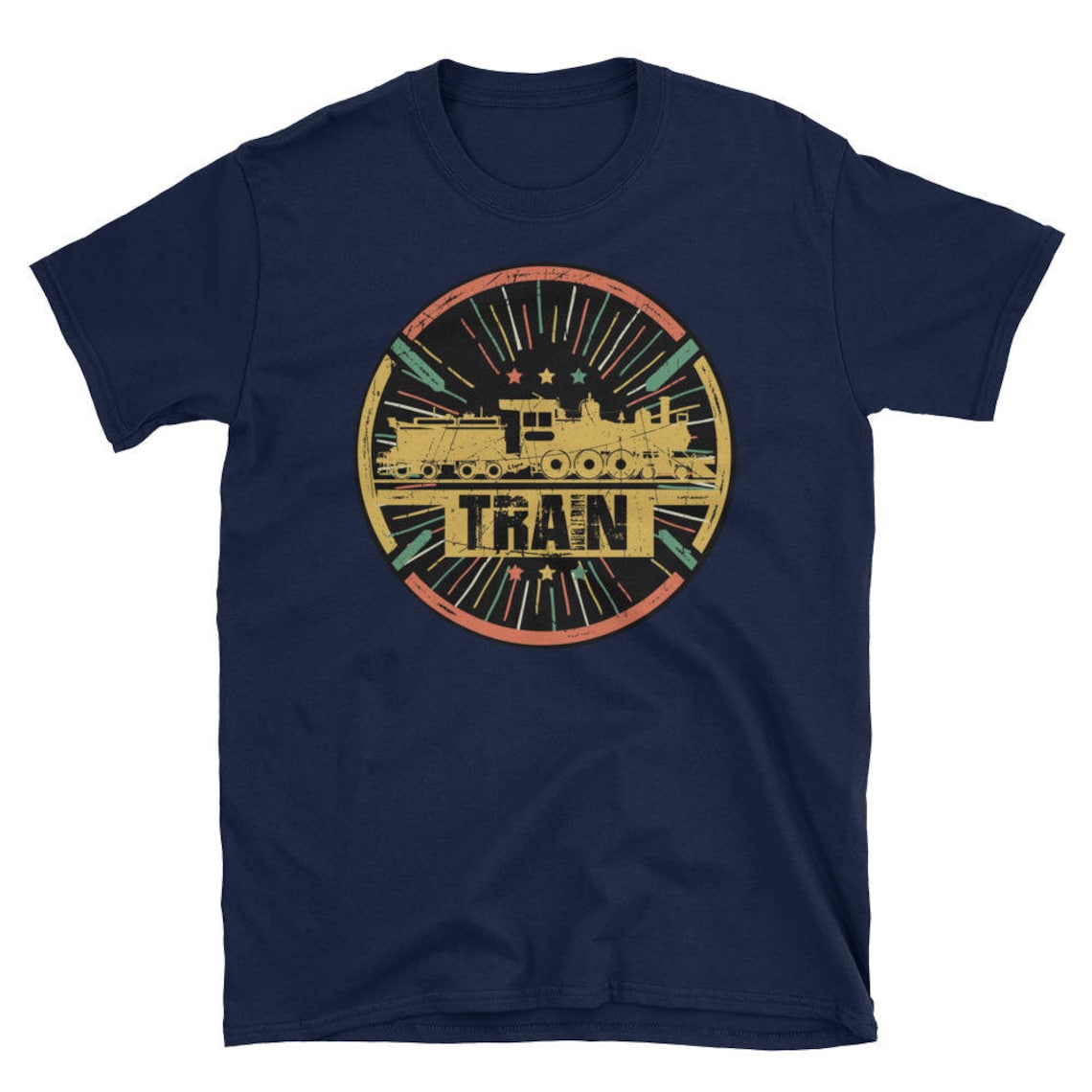 Train T Shirt Vintage Train Tee for Train Lovers Gift Tee - Etsy