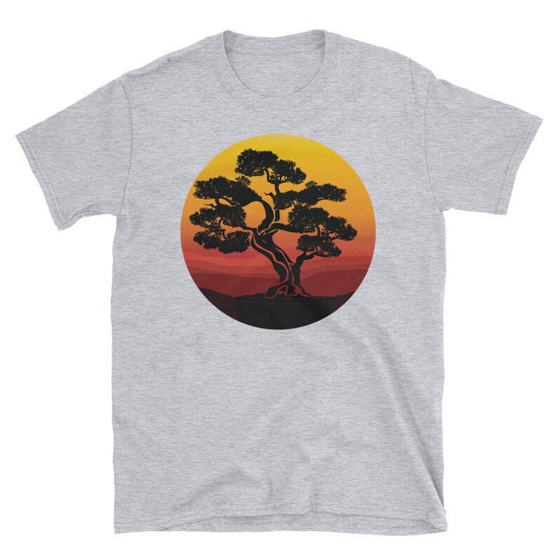 Bonsai Tree Japanese Buddhist Zen T-shirt Gift Tee - Etsy