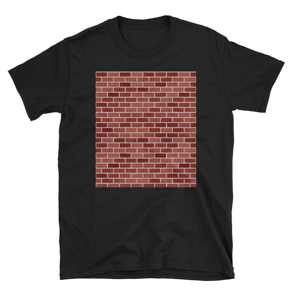Brick Wall T-shirt Construction Masonry Building Graphic Tee - Etsy