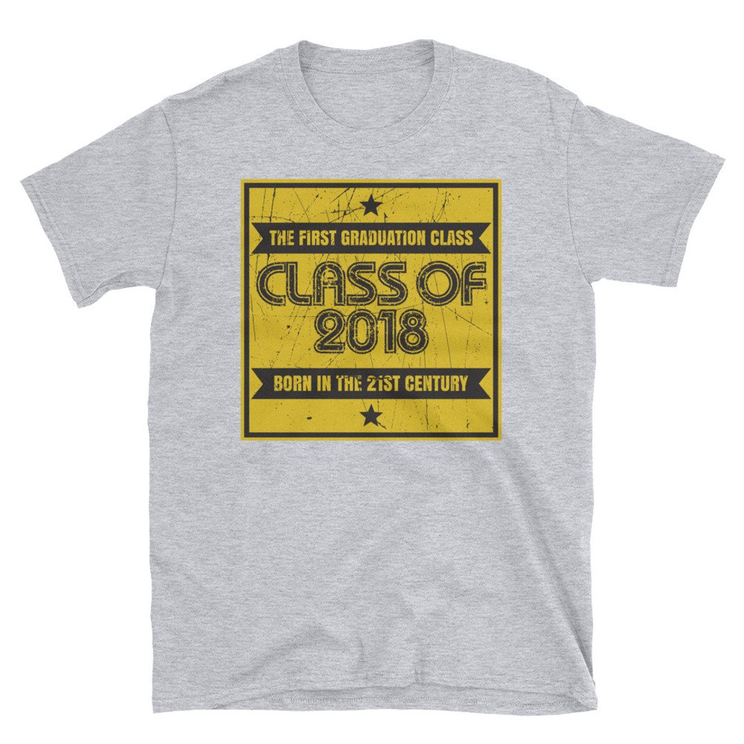Class of 2018 Millennial Y2K 21st Century Graduation T-shirt - Etsy