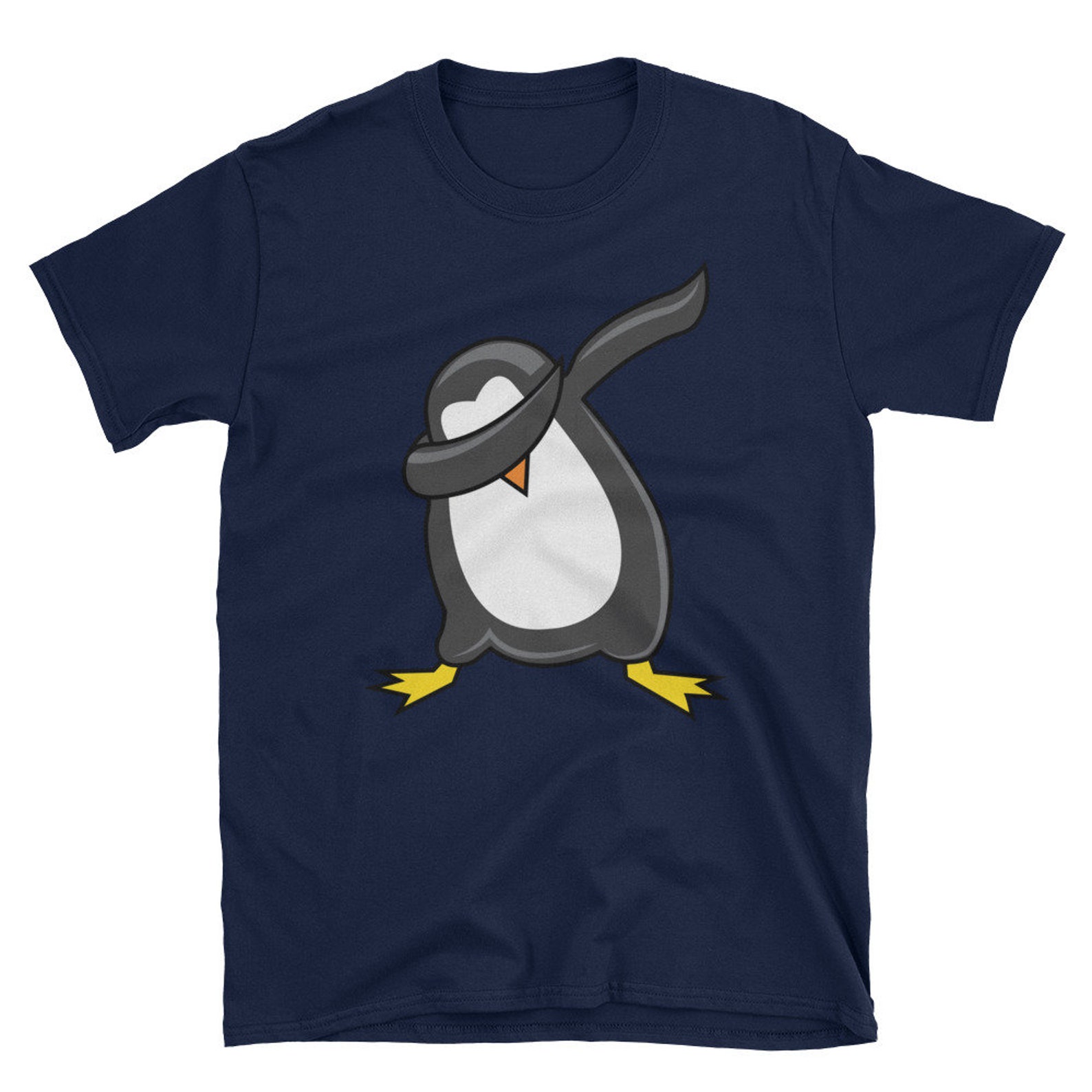 Funny Dabbing Penguin T-shirt for Animal Lovers - Etsy