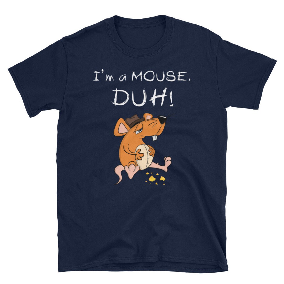 I'm A Mouse Duh Funny Halloween Costume Girls T-shirt - Etsy