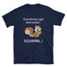 Funny Distracted Squirrel T Shirt Animal Zoo Farm Meme Gift Etsy