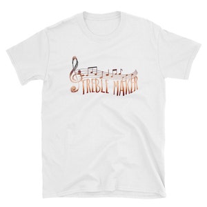 Treble Maker - Funny Piano, Guitar, Violin Player T-shirt - Etsy