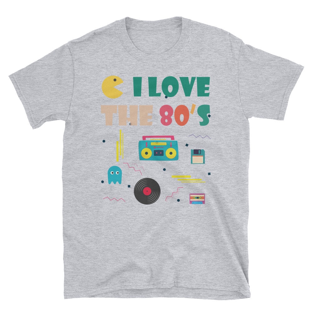 I Love the 80s T-shirt Funny Women or Men's Gift Idea Tee - Etsy