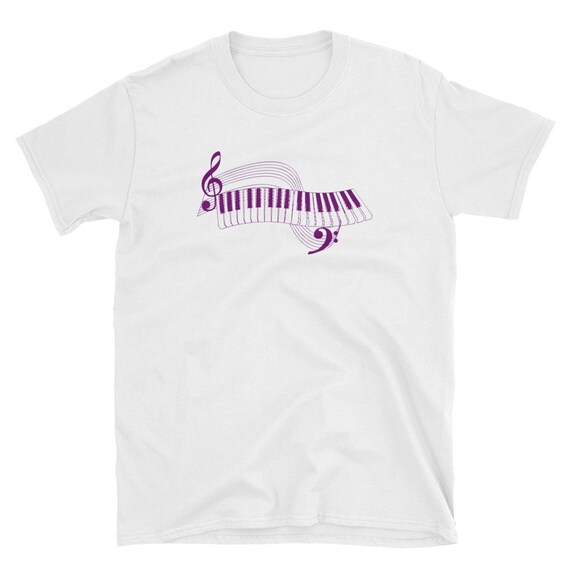 Keyboard Piano T-shirt for Men Women Kids Gift Tee | Etsy