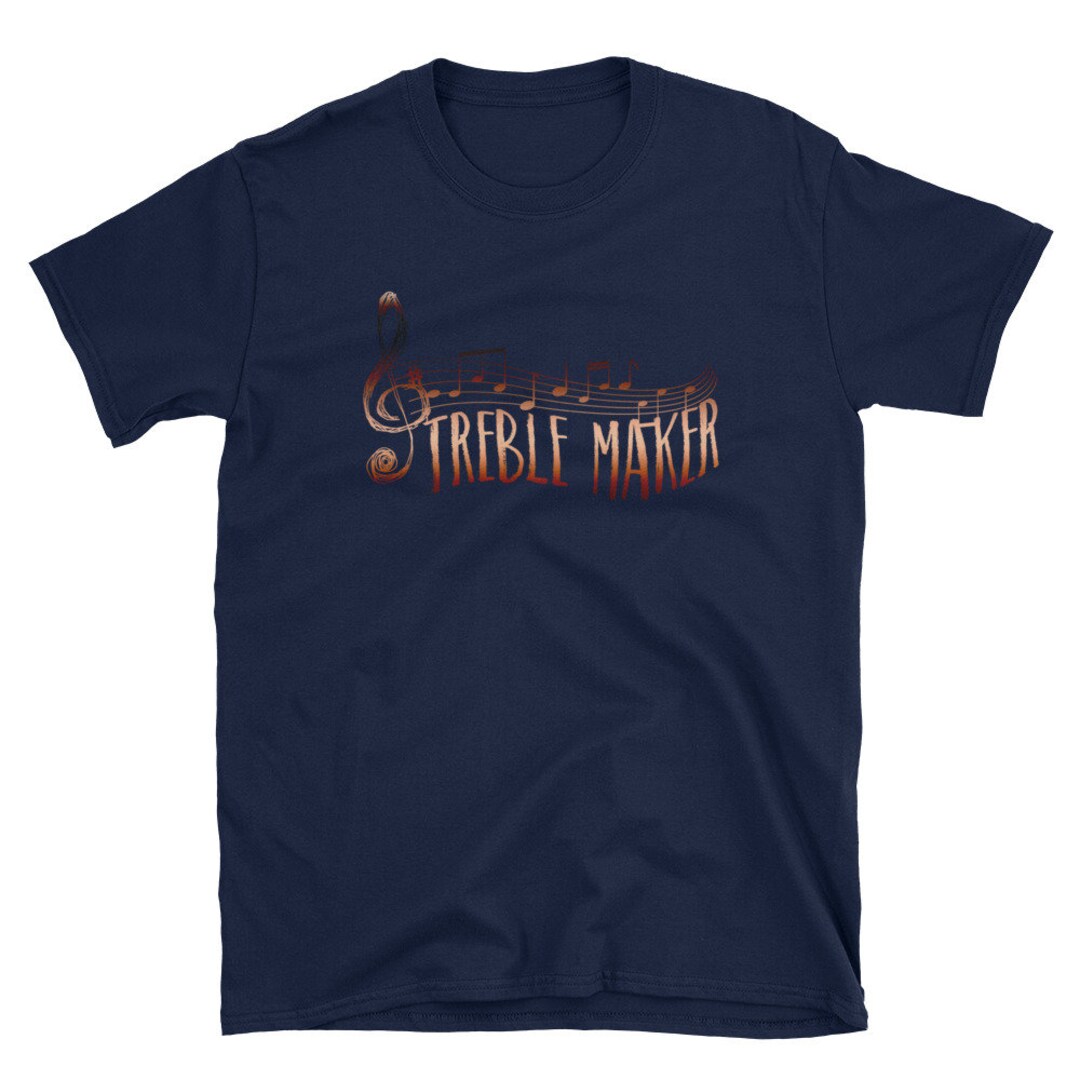 Treble Maker - Funny Piano, Guitar, Violin Player T-shirt - Etsy