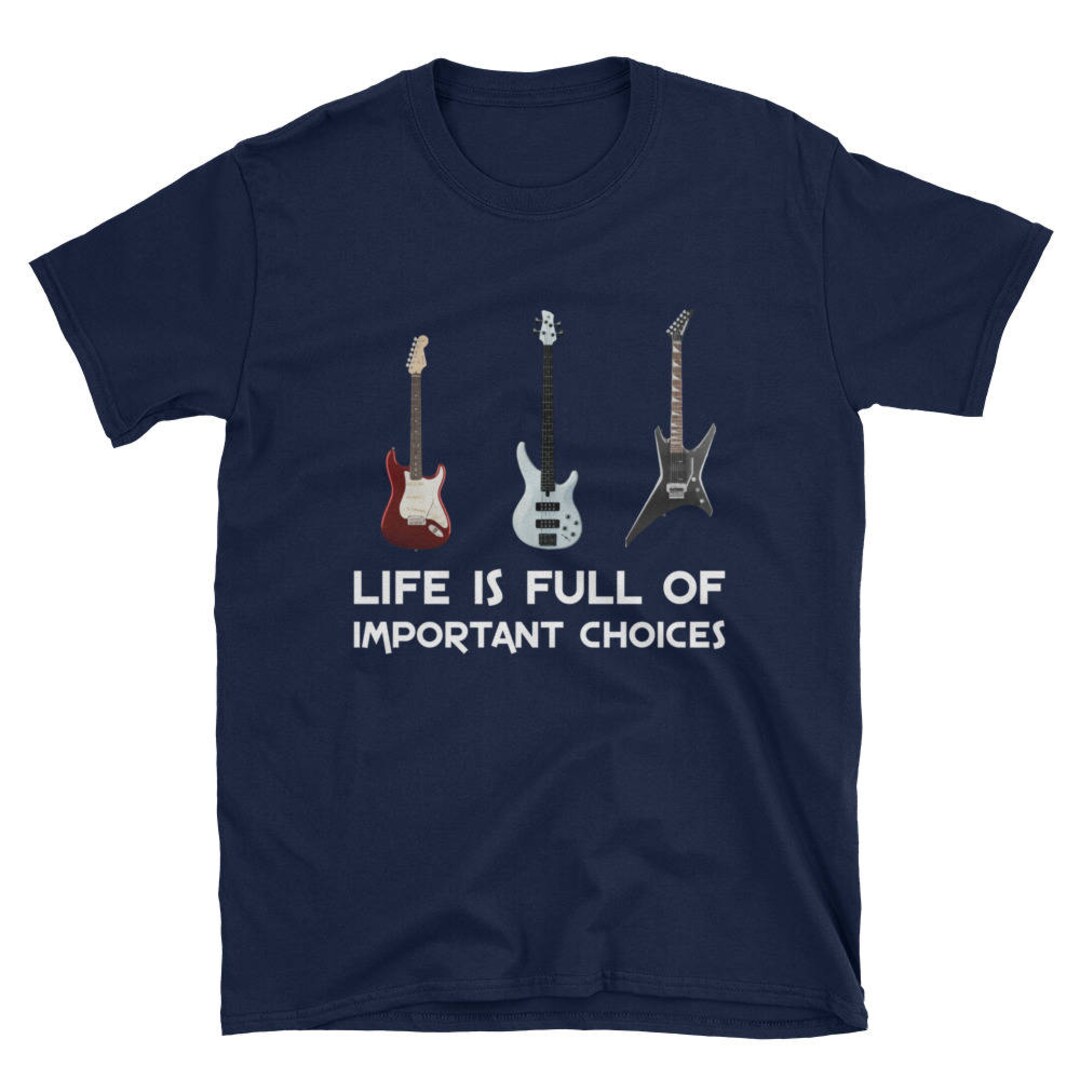 Vintage Guitar T-shirt Electric and Acoustic Gift Tee - Etsy