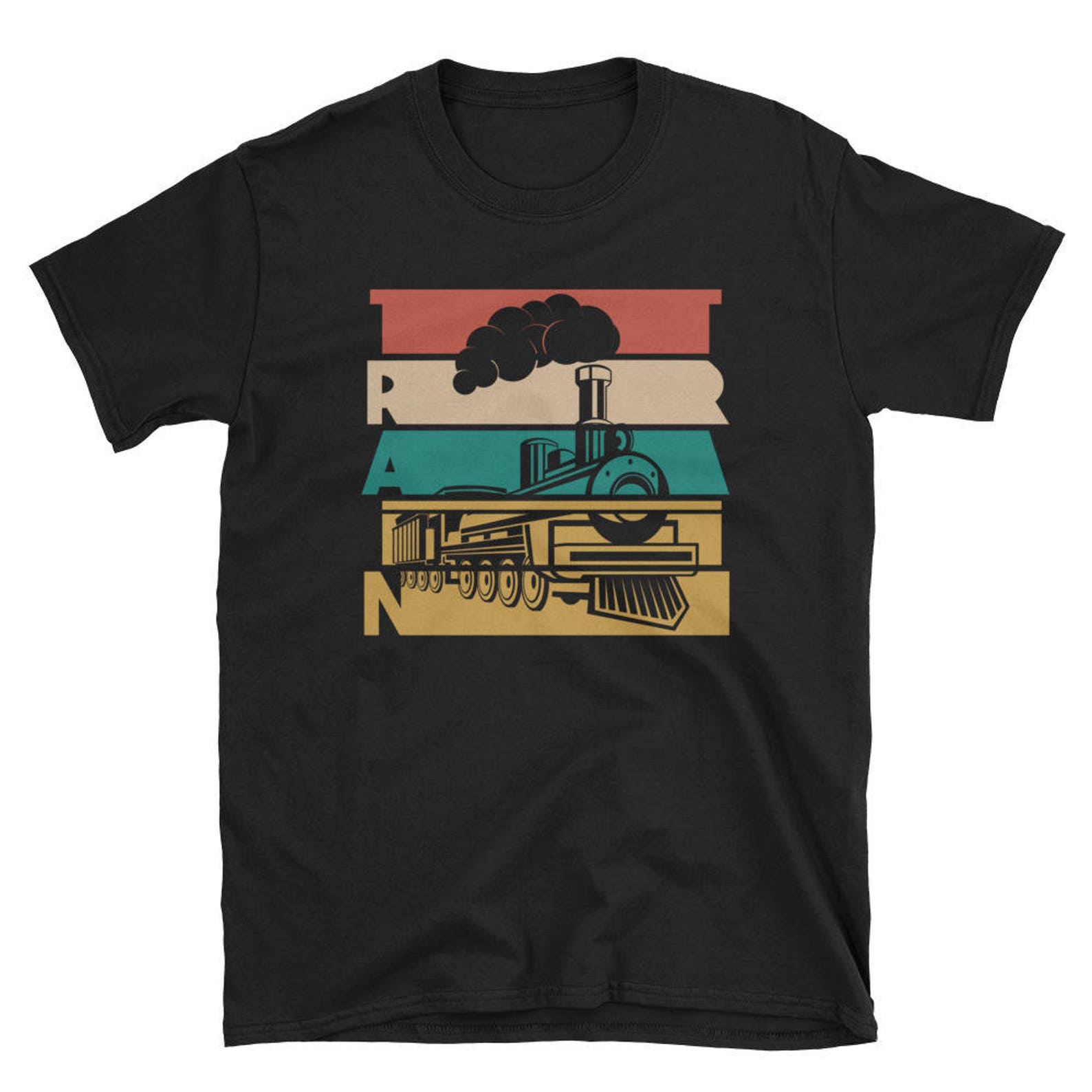 Train T Shirt Vintage Train Tee for Train Lovers Gift Tee - Etsy