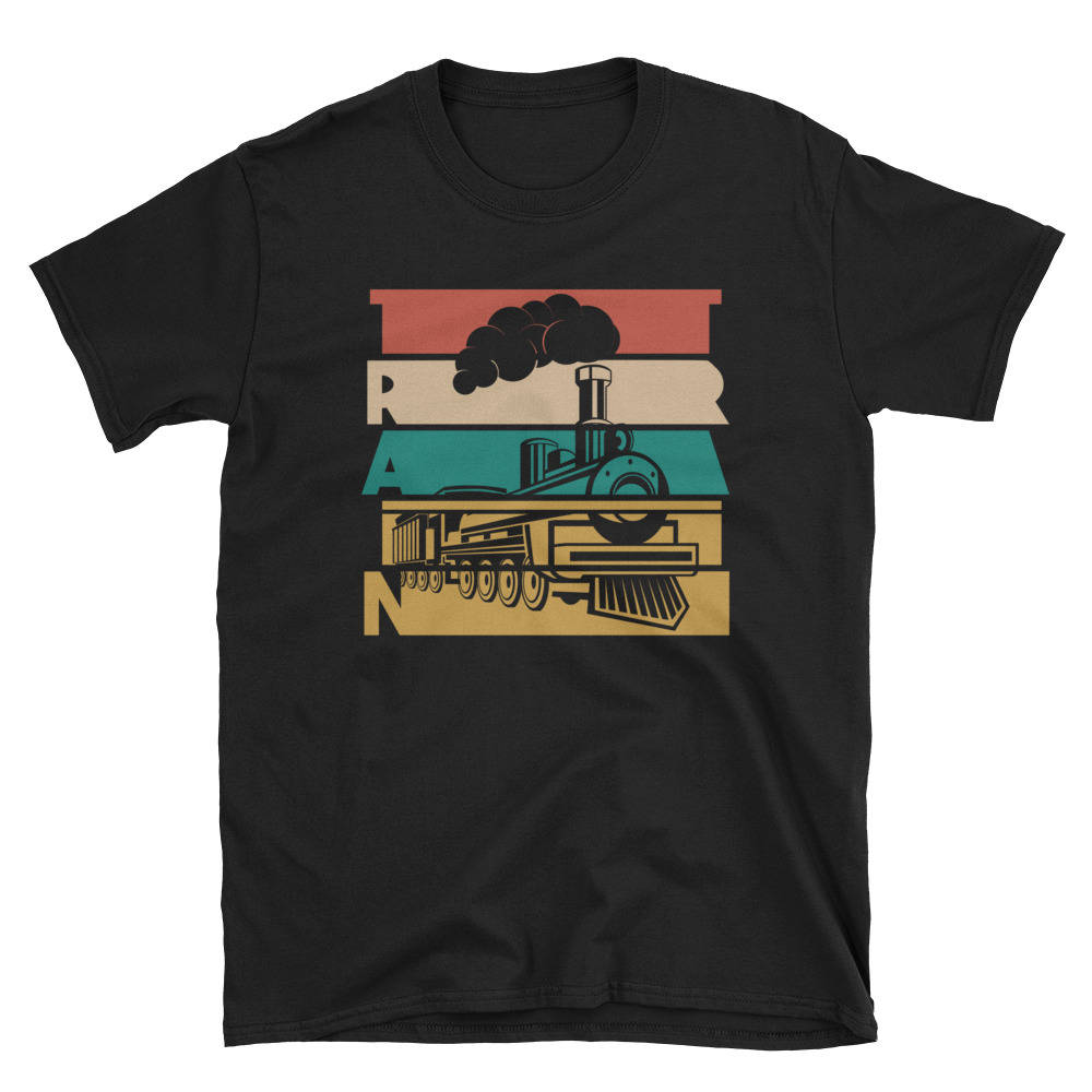 Train T Shirt Vintage Train Tee for Train Lovers Gift Tee - Etsy