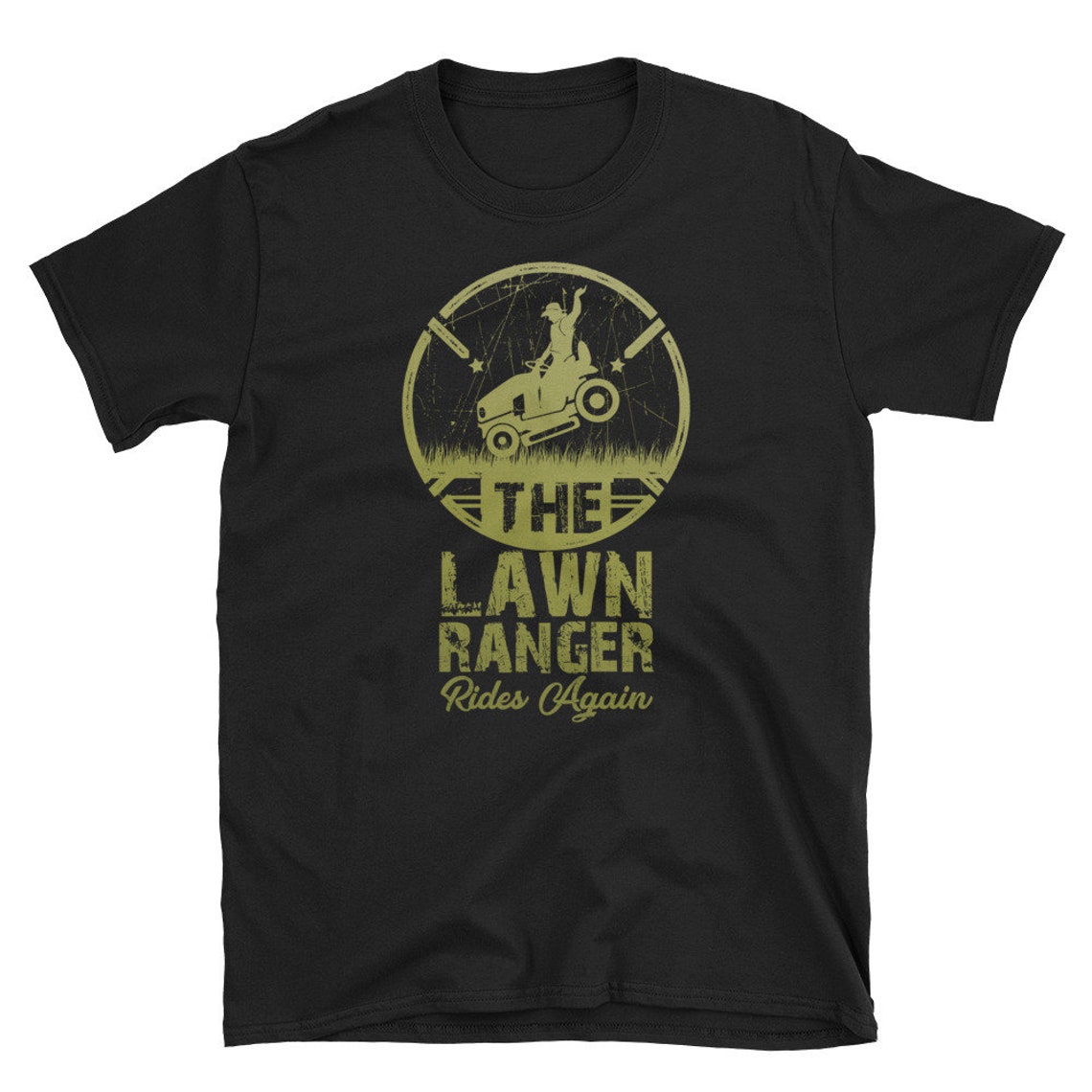 The Lawn Ranger Rides Again T-shirt Cute Lawn Caretaker Gift - Etsy