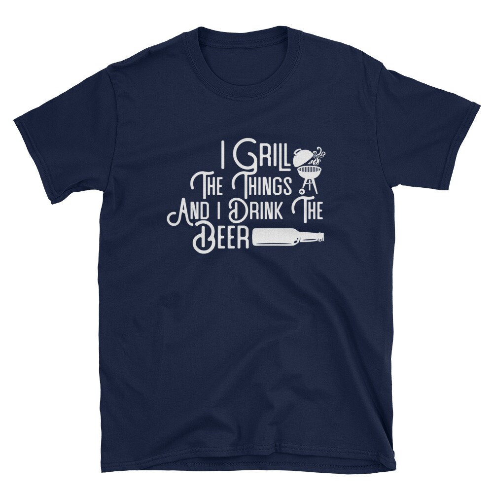 Beer Grilling Shirts for BBQ Master Funny Men's Grill Tee - Etsy