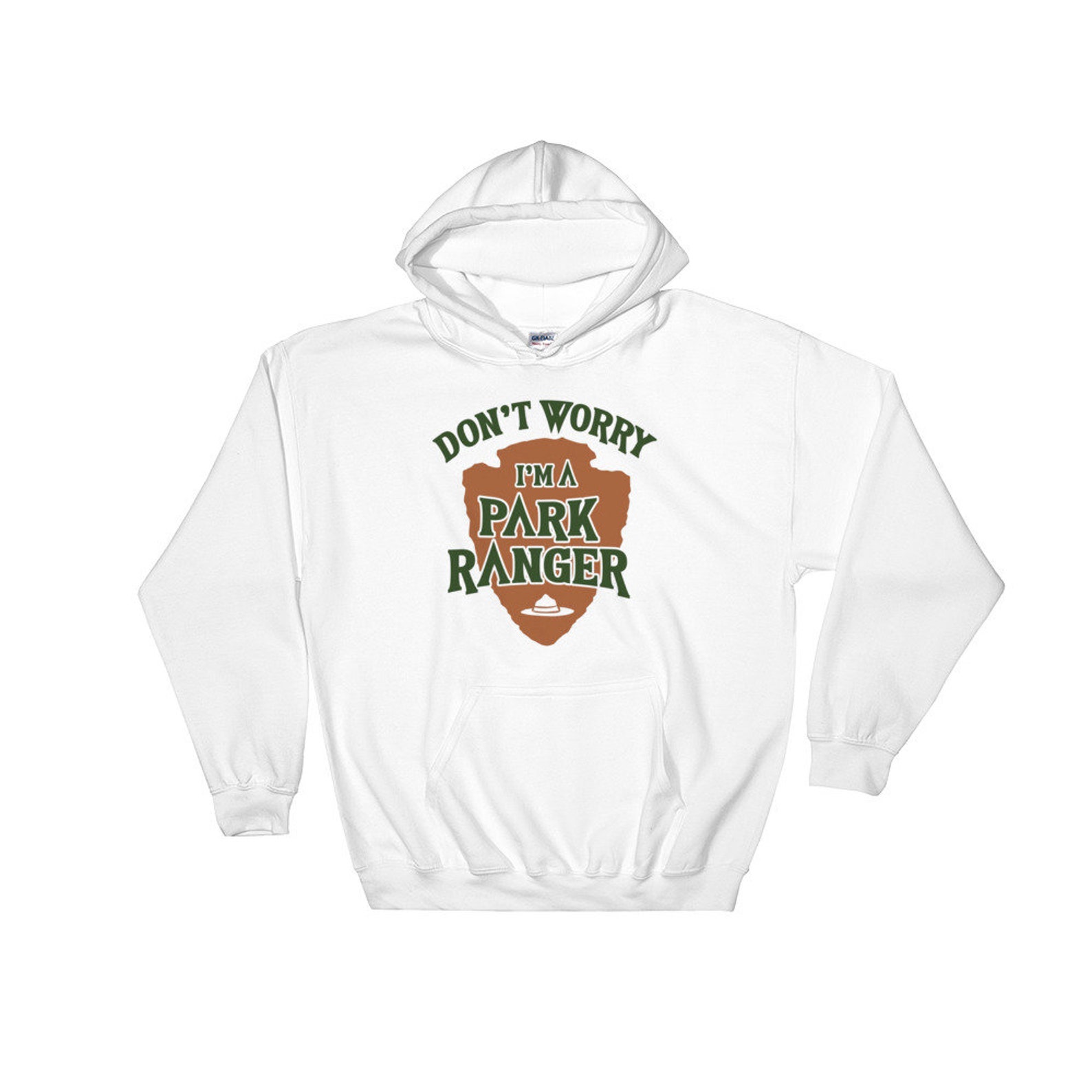 Don't Worry I'm A Park Ranger Hoodies Cool Park Rangers Hoodie - Etsy