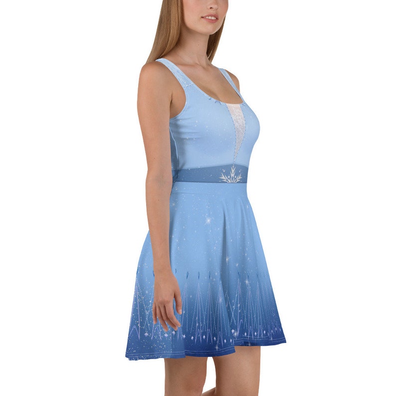 Elsa Inspired Running Costume Dress for Princess Run - Etsy