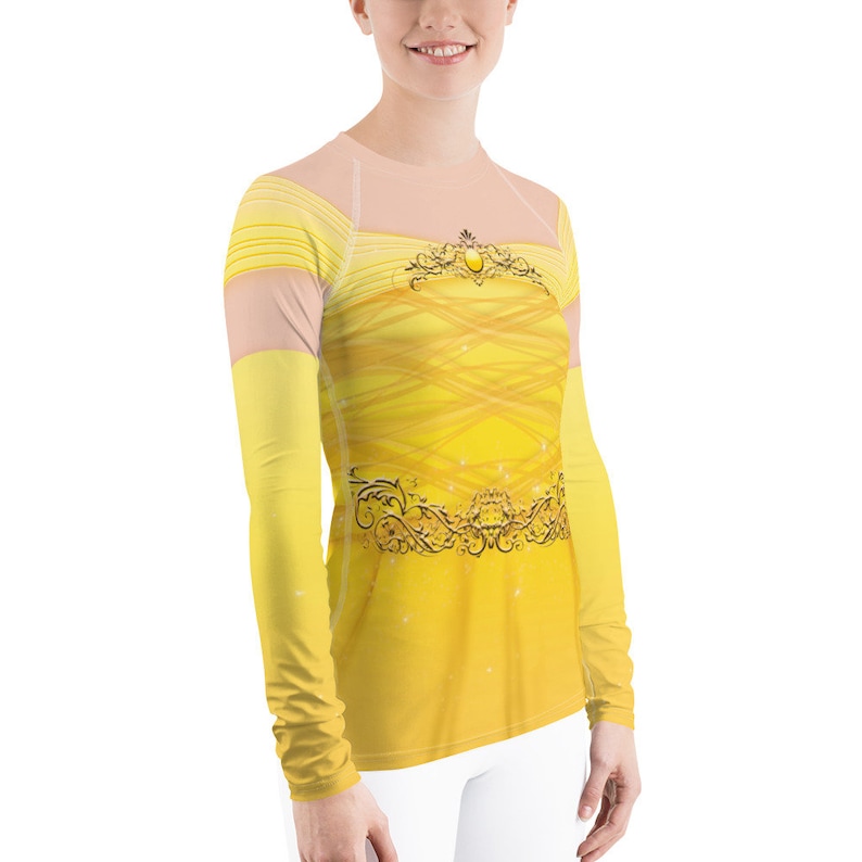 Belle Inspired Running Costume Top for Marathon Weekend | Belle Costume ...