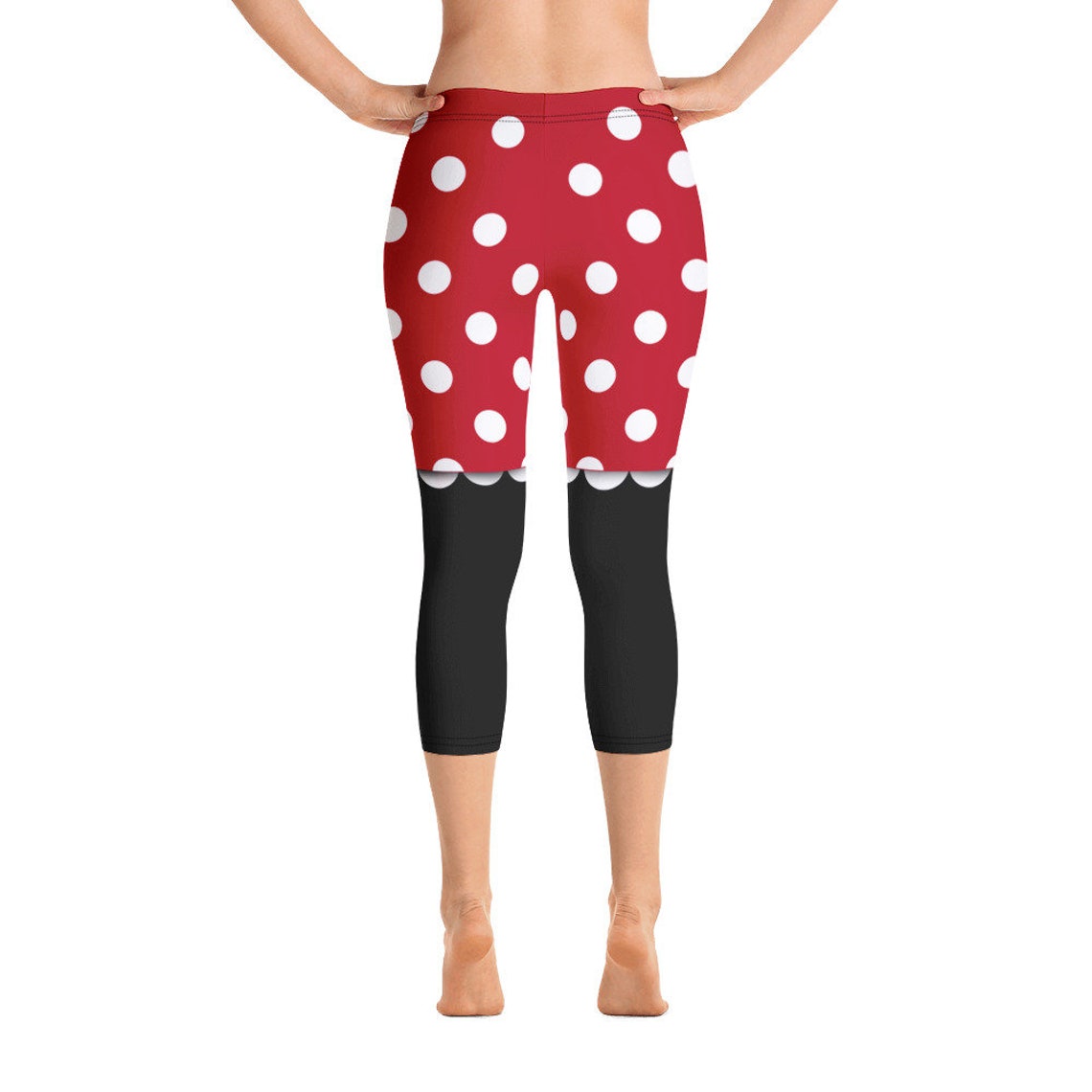 Minnie Inspired Running Costume Leggings for Princess Run | Minnie ...