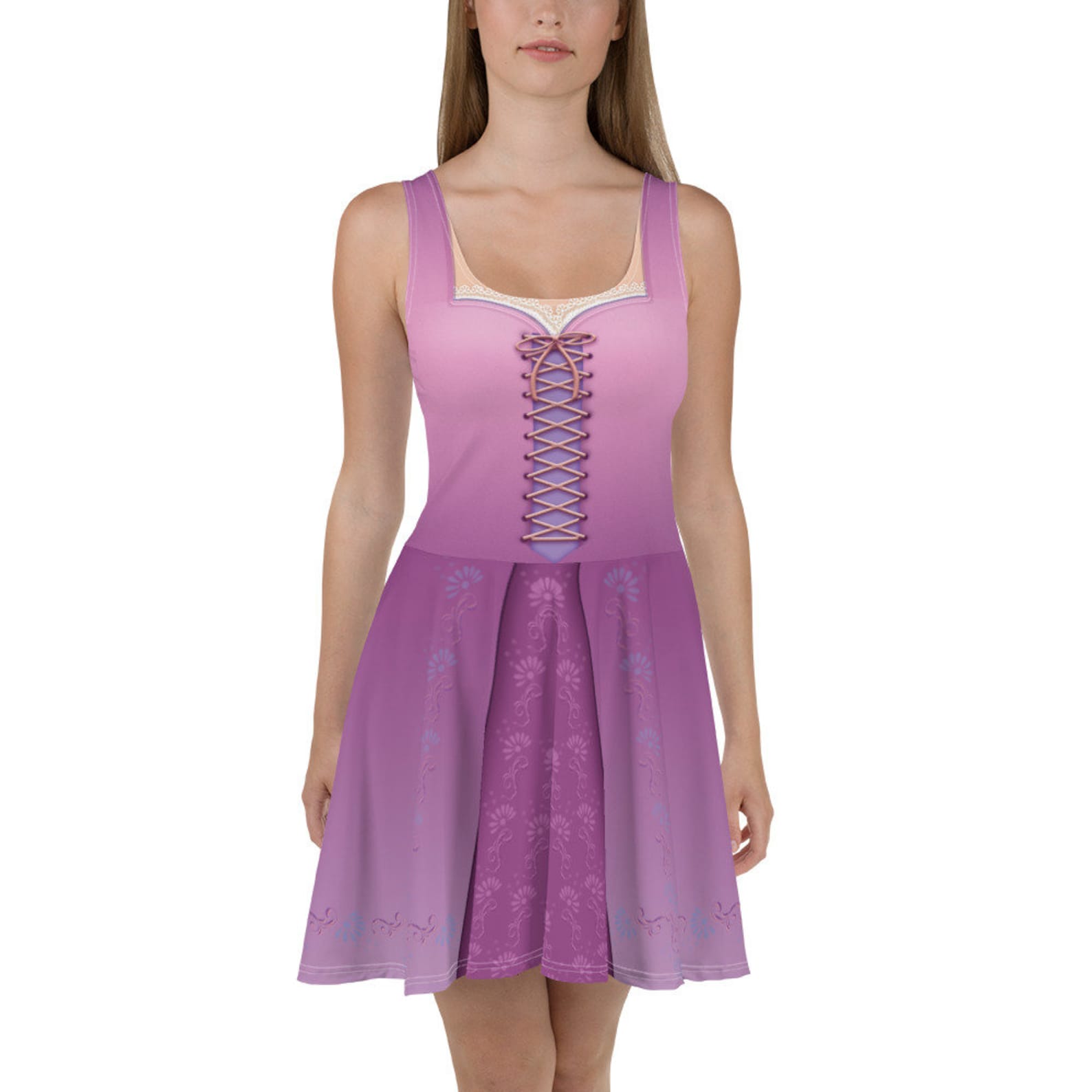 Rapunzel Inspired Running Costume Dress for Princess Run Half Marathon ...