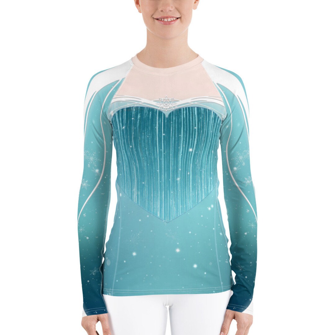 Elsa Inspired Running Costume Top for Princess Run | Ice Queen Costume ...