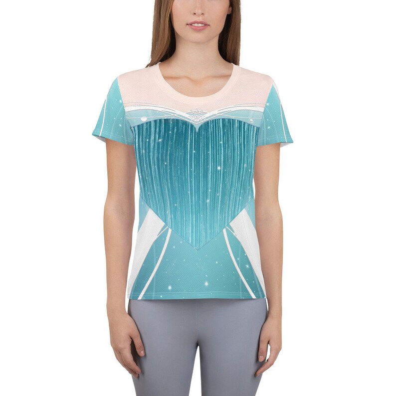 Elsa Inspired Running Costume Top for Princess Run Half - Etsy