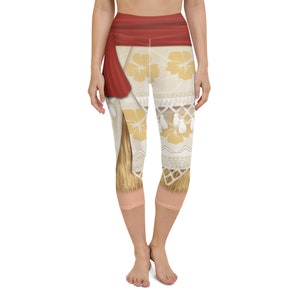 Moana Inspired Running Costume Leggings for Princess Run Half Marathon ...