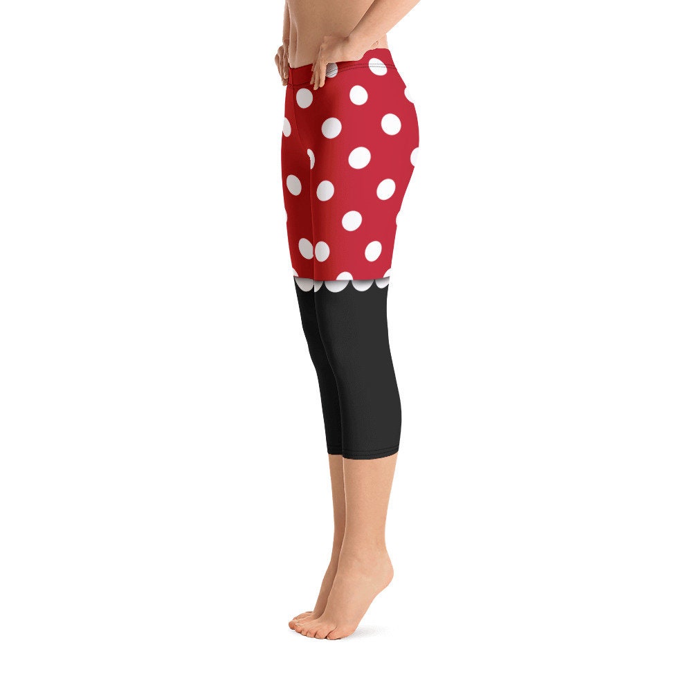 Minnie Inspired Running Costume Leggings for Princess Run - Etsy