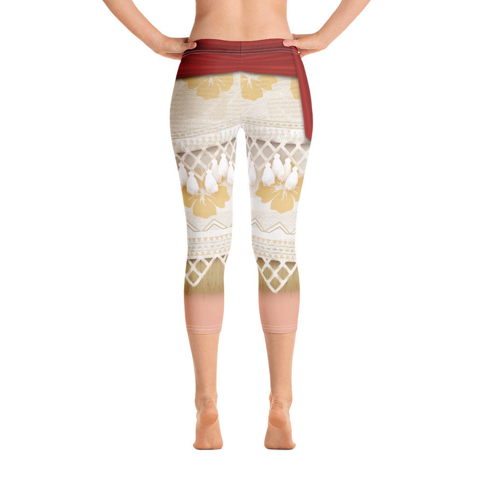 Moana Inspired Running Costume Leggings for Princess Run Half - Etsy