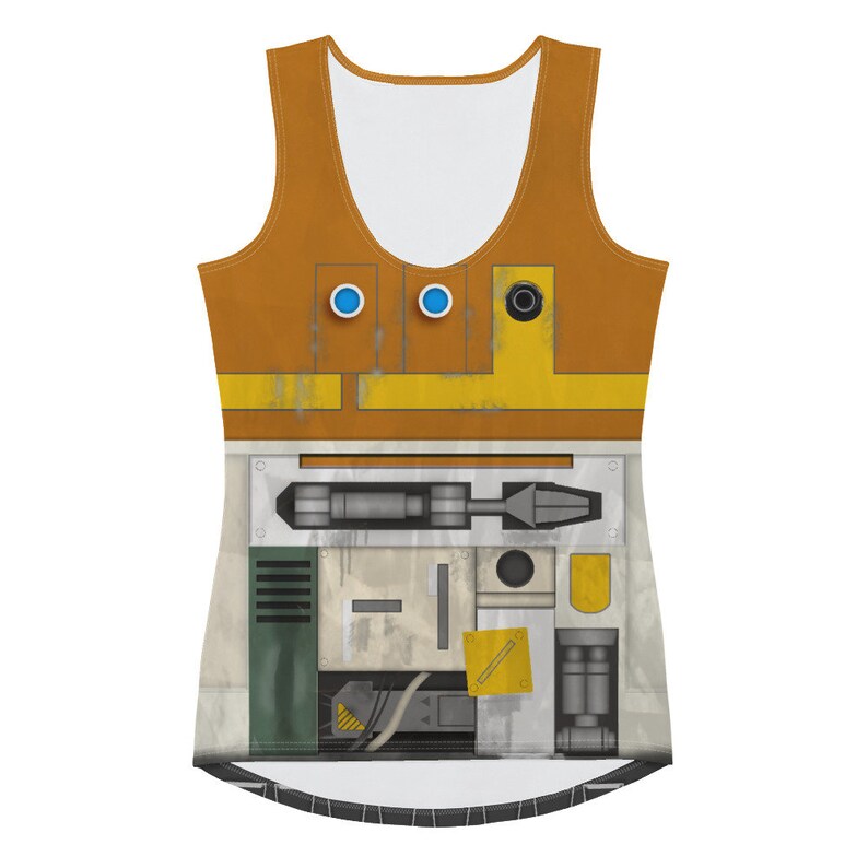 Cranky Robot Inspired Running Costume Tank Top for Rival Run - Etsy