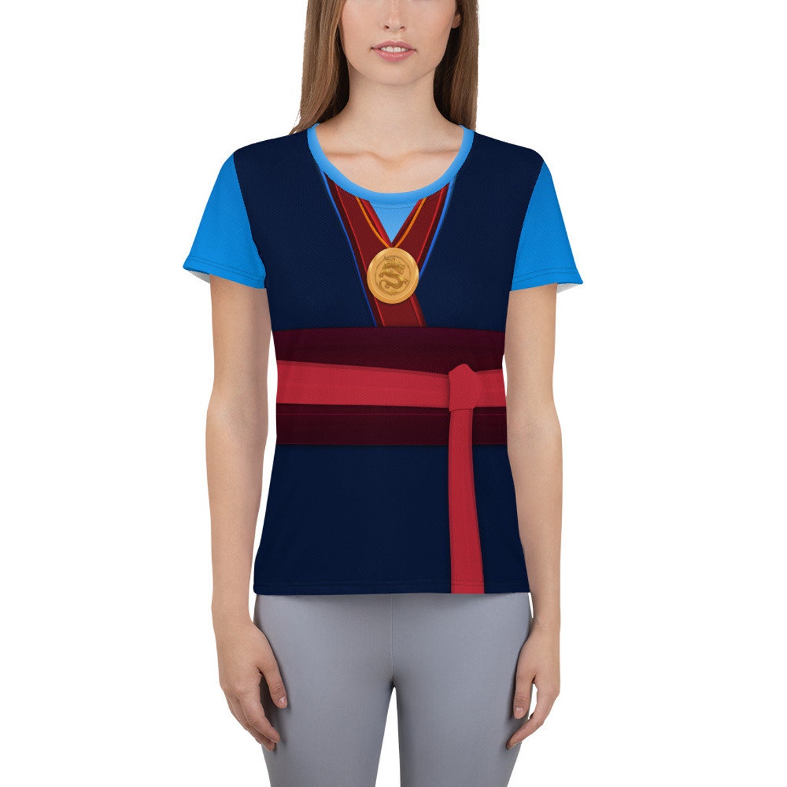 Mulan Inspired Running Costume Top for Princess Run Half Marathon ...