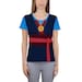 Mulan Inspired Running Costume Top for Princess Run Half Marathon ...