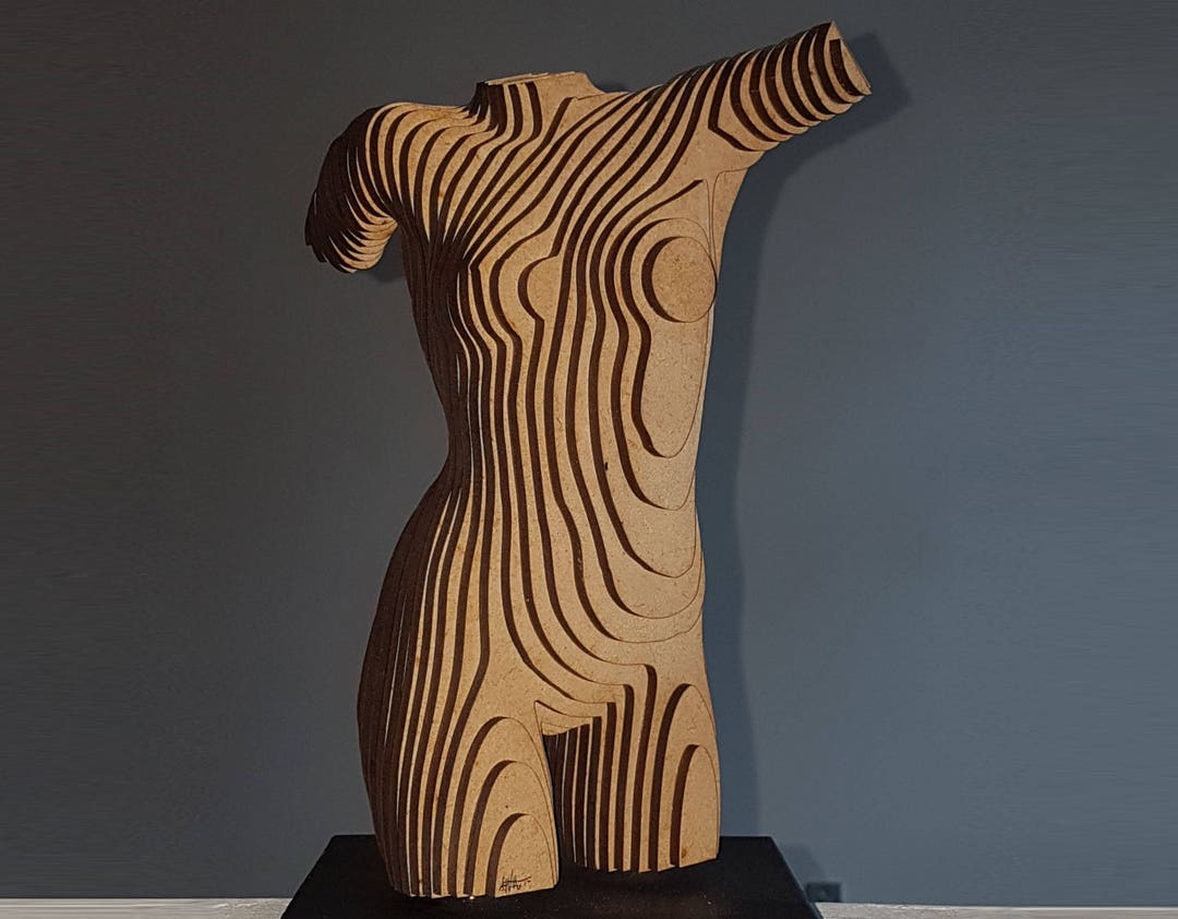 Torso Femenino No 4 Pequeño - Etsy España
