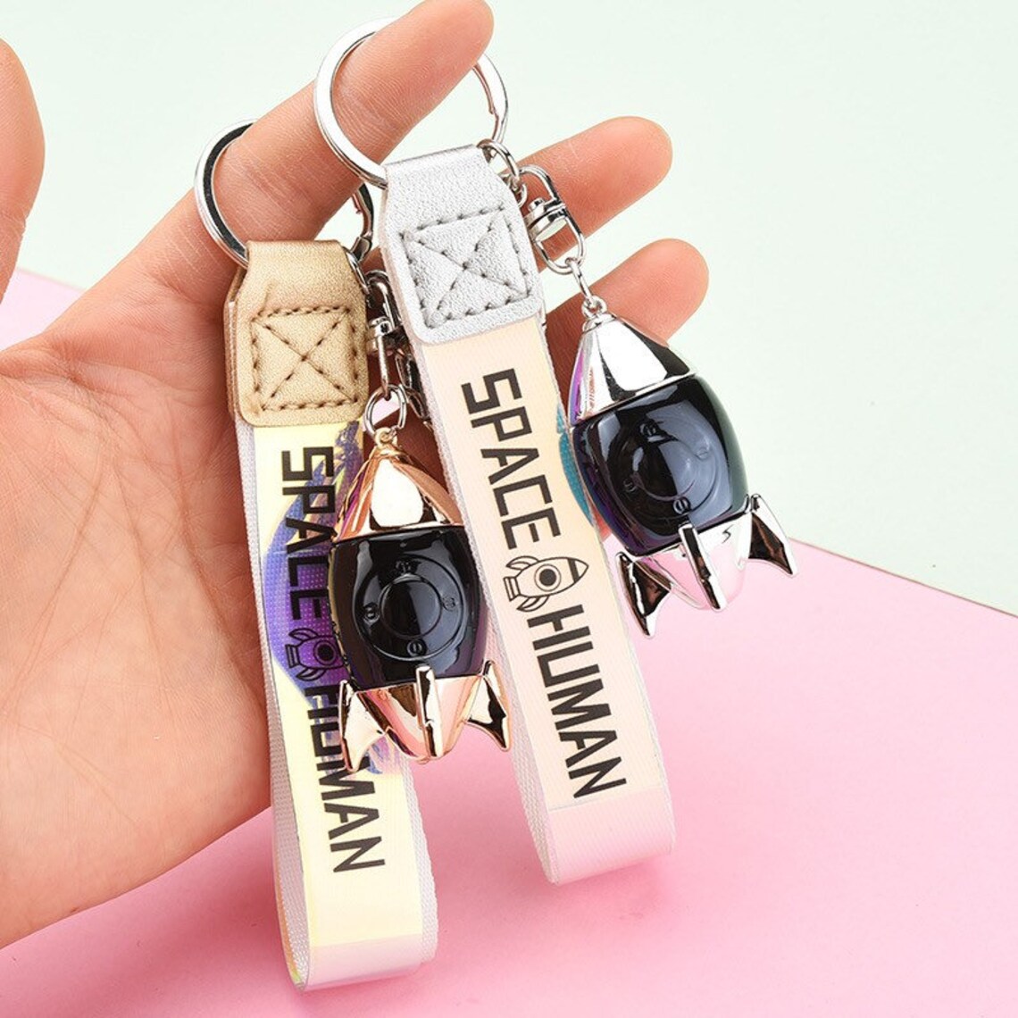 3D Rocket Keychain Spaceship Keychain Adorable Acrylic | Etsy