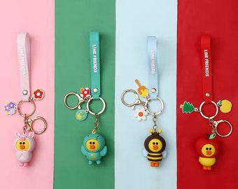 Line Friends Korean Kawaii Gamer Desk Mat Large Desk Pad Big - Etsy